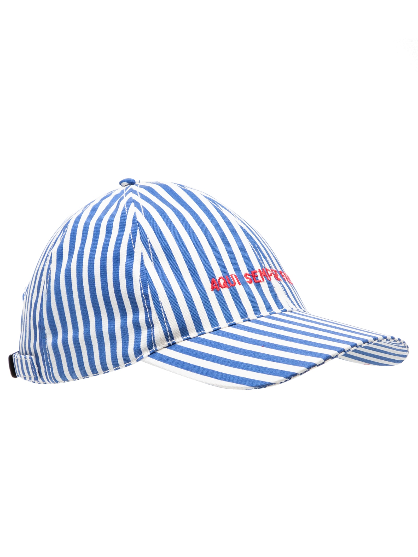 Boné Feminino Listra Bordado - Azul - Shop2gether
