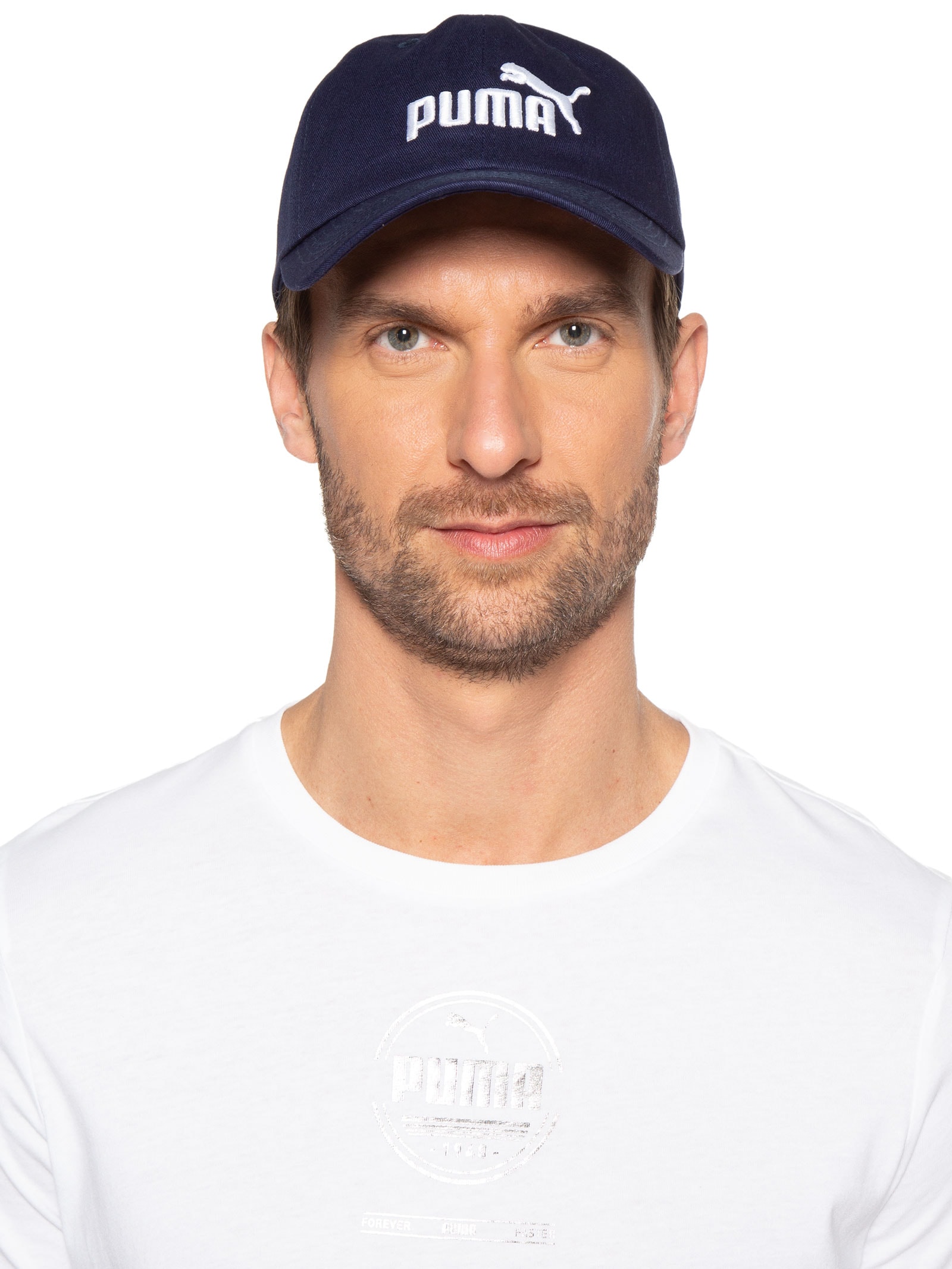 Boné Masculino Ess Cap - Azul - Shop2gether