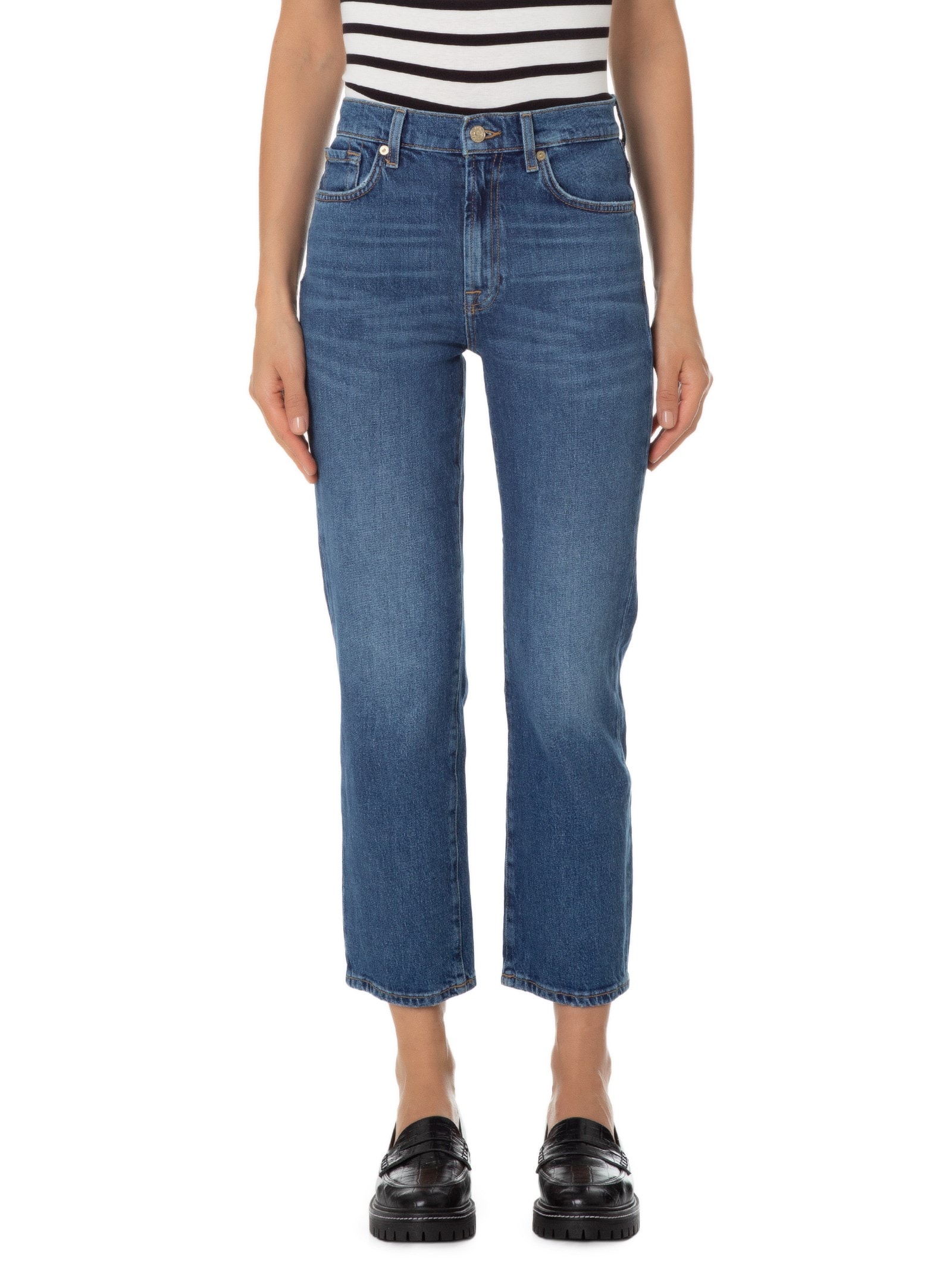 Calça Feminina Logan Stovepipe Explorer - Azul - Shop2gether