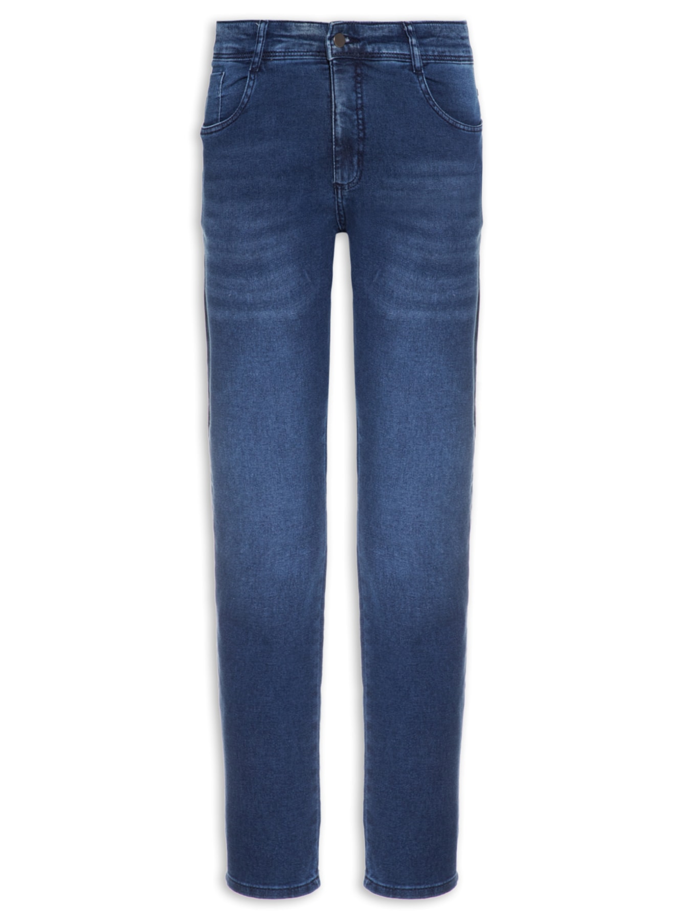 Calça Masculina Jeans Reta - Azul - Shop2gether