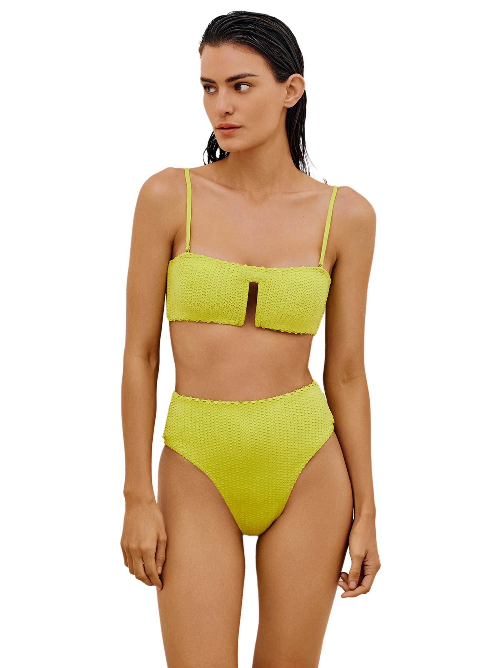 Calcinha Hot Pants Scales Sandy - Verde - Shop2gether