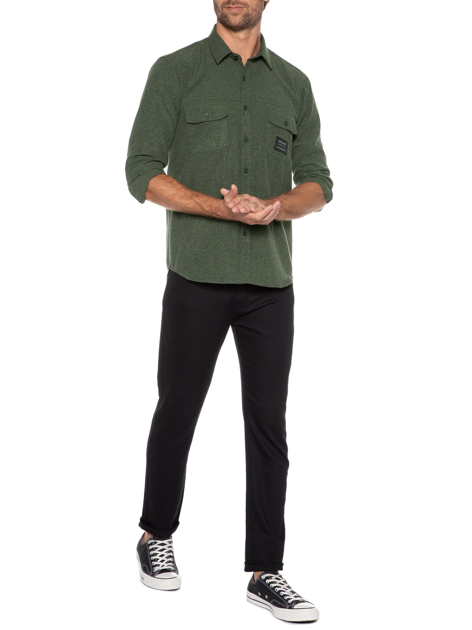 Camisa Masculina Flanela Mark - Verde - Shop2gether