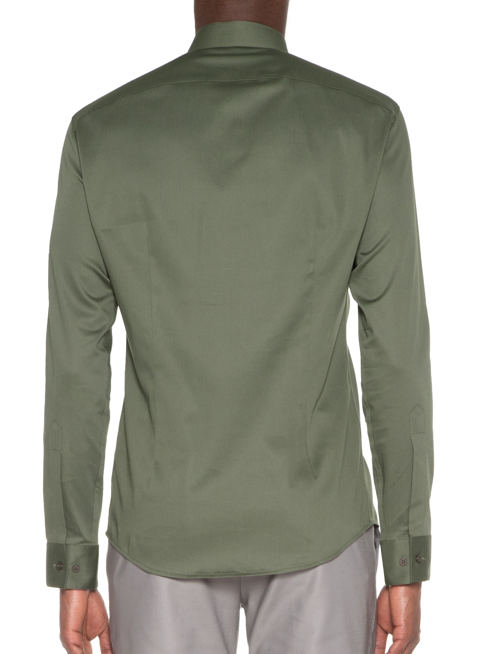 Camisa Masculina Manga Longa Austin - Verde - Shop2gether