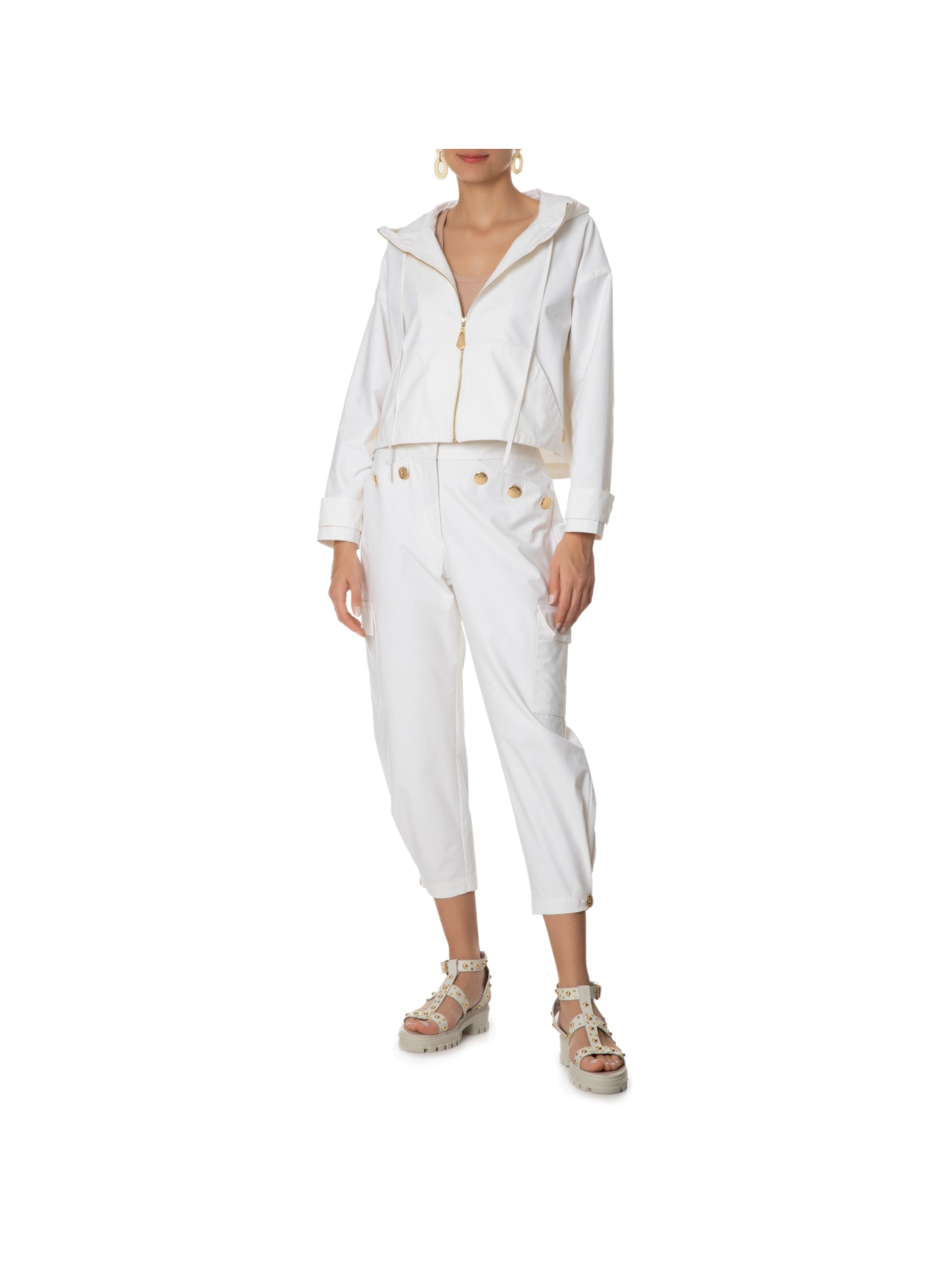 Jaqueta Feminina Sandy - Off White - Shop2gether