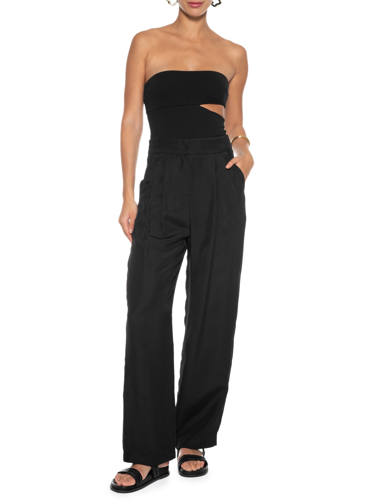 Maio Renata Crepe - Preto - Shop2gether