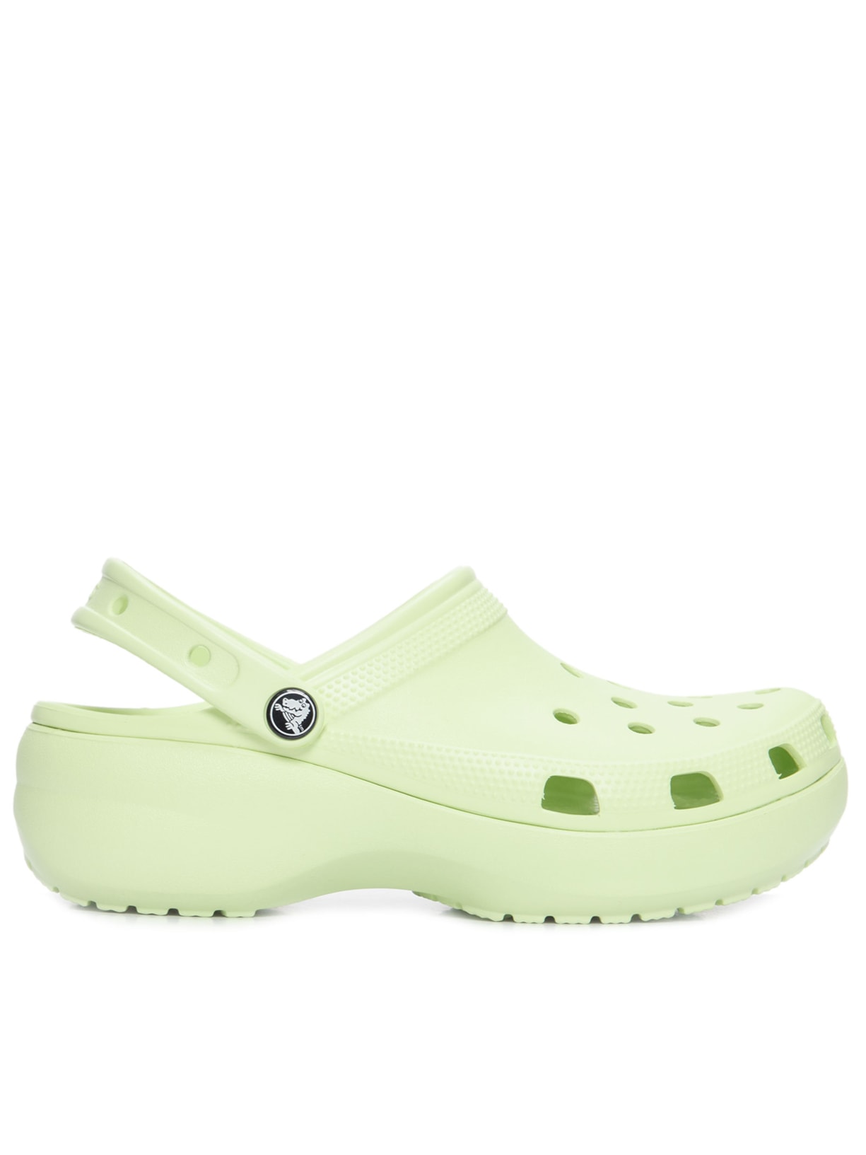 Sandália Feminina Classic Platform Clog - Crocs - Verde