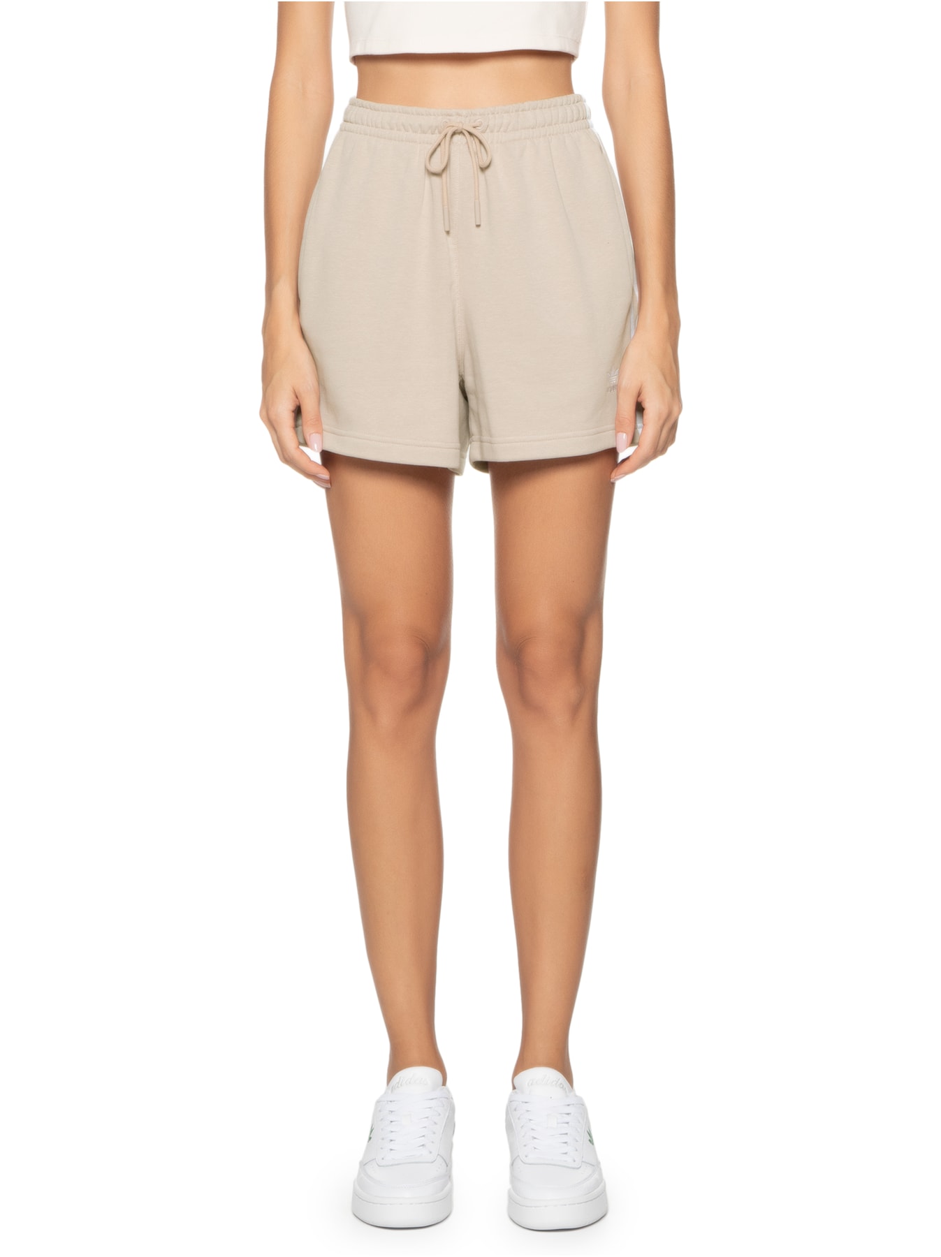 Short Feminino 3 Stripes - Bege - Shop2gether