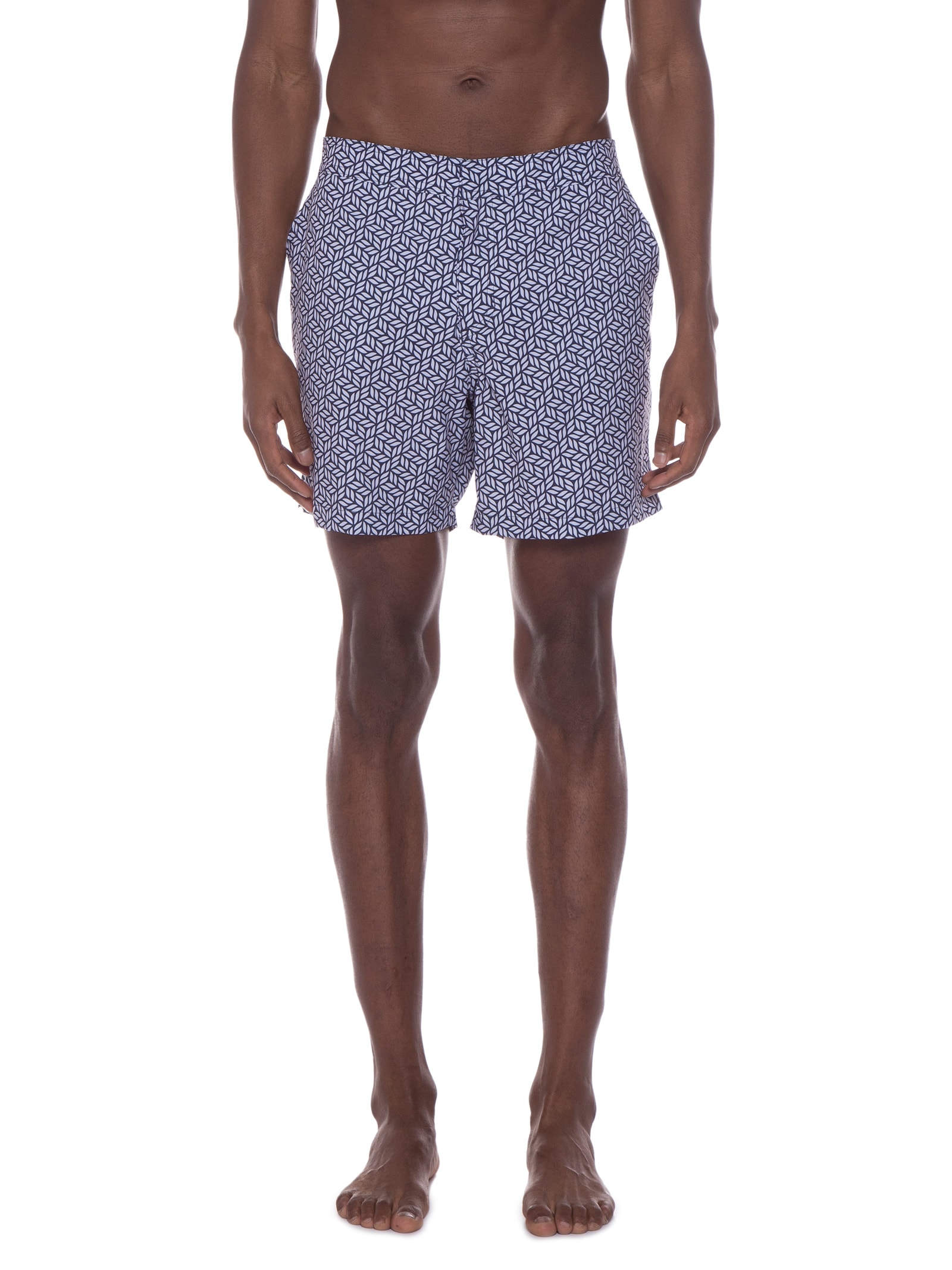 Short Masculino Alfaiataria Trevo - Azul - Shop2gether
