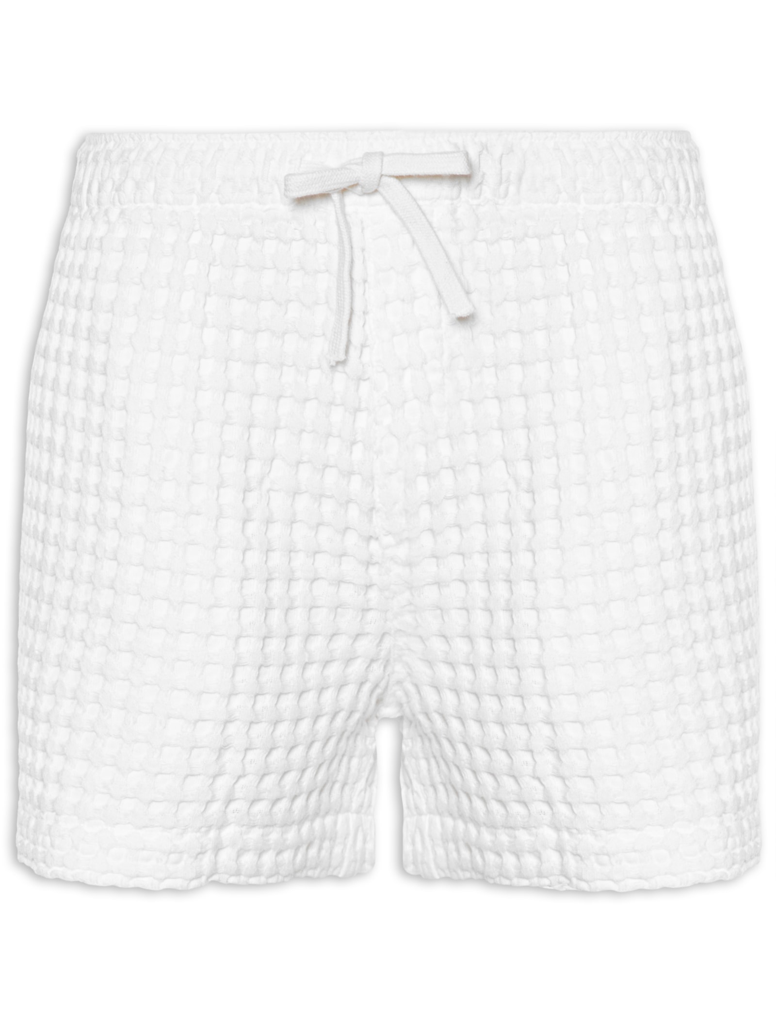 Short Masculino Pj Texture - Branco - Shop2gether