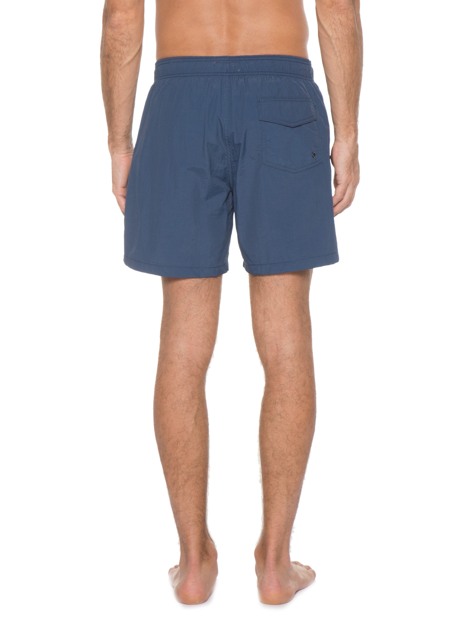 Short Masculino Poliamida Liso - Azul - Shop2gether