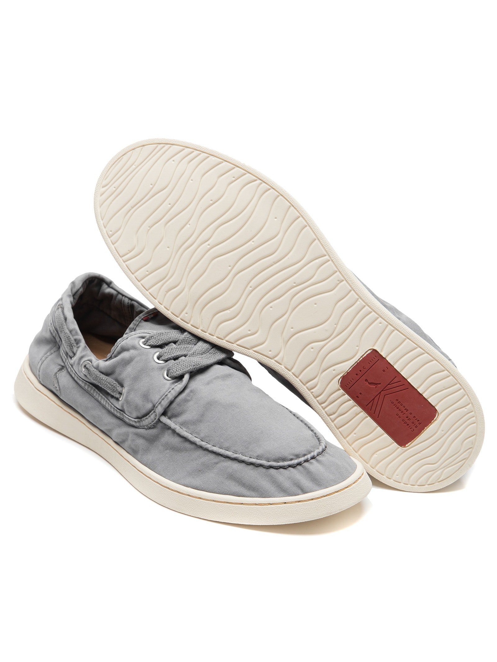Tênis Masculino Top Sider Canvas - Cinza - Shop2gether